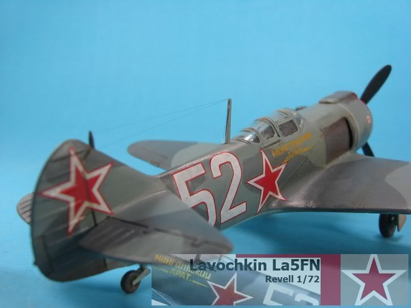 unosetentaydos - Lavochkin La5FN (Revell) - AVIACION (1:72) PF