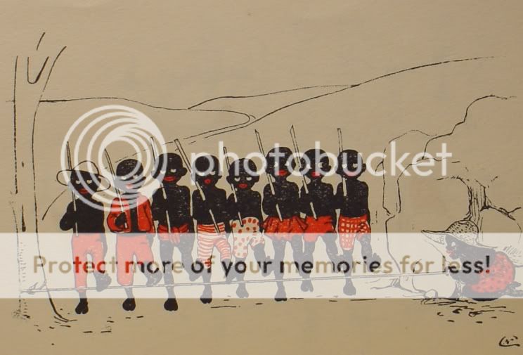 TEN LITTLE NIGGER BOYS black americana RARE book Negro child us antique ...