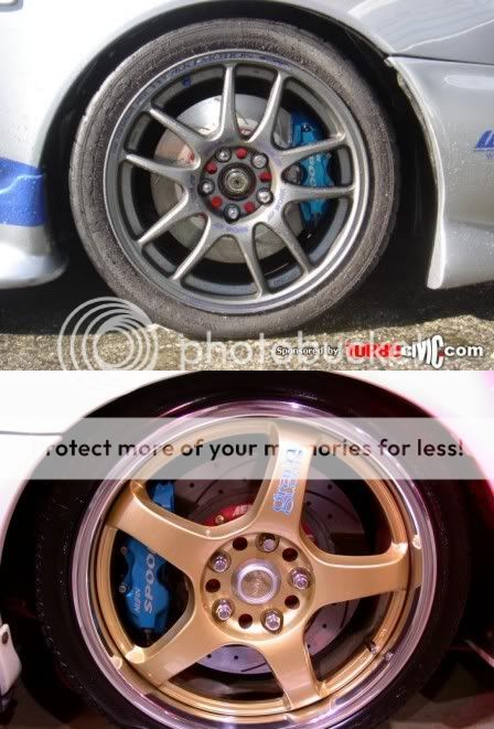 Spoon calipers on big discs | Honda Prelude Online