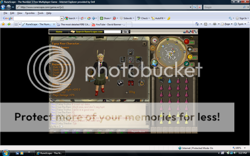 Please rate firecape setup - RuneScape Forum - Neoseeker Forums