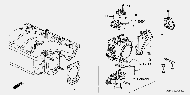 Will a base a3 t.b. fit a prb intake manifold? | Honda / Acura K20a ...