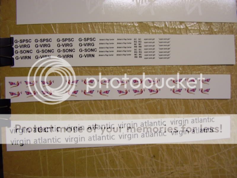 Virgin Atlantic Concorde Decals 1:144 - Parkes682Decals - Britmodeller.com