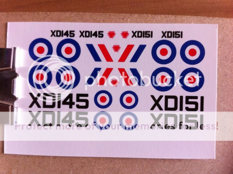 Saunders Roe SR.53 Decals 1:72 scale - Parkes682Decals - Britmodeller.com
